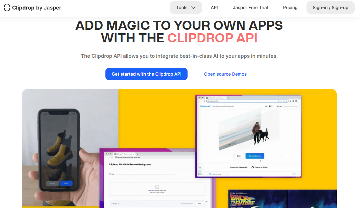 Clipdrop (클립드롭) – AI 매터스